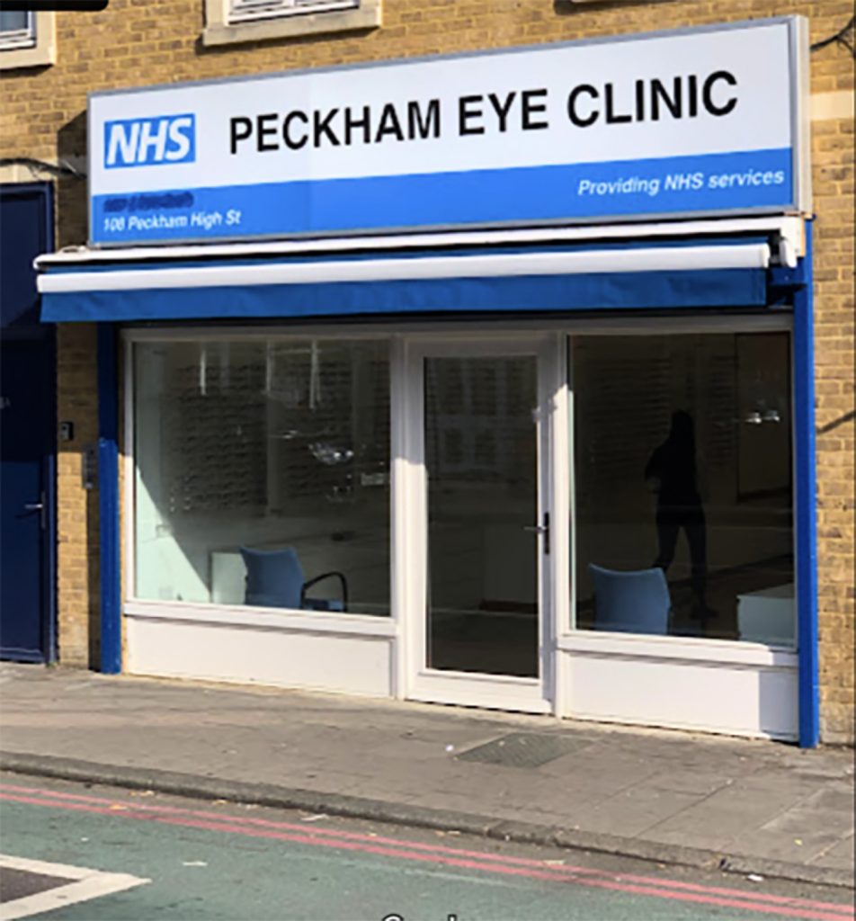Contact Us - Peckham Eye Clinic
